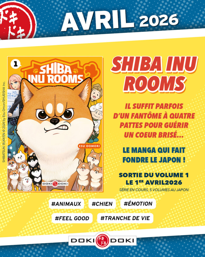 Shiba Inu Rooms – Les éditions Doki Doki Annoncent Un Nouveau Manga ...
