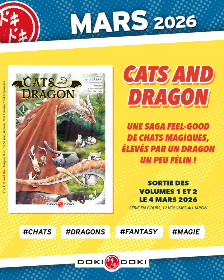 Cats And Dragon – Les éditions Doki Doki Annoncent Un Nouveau Manga ...